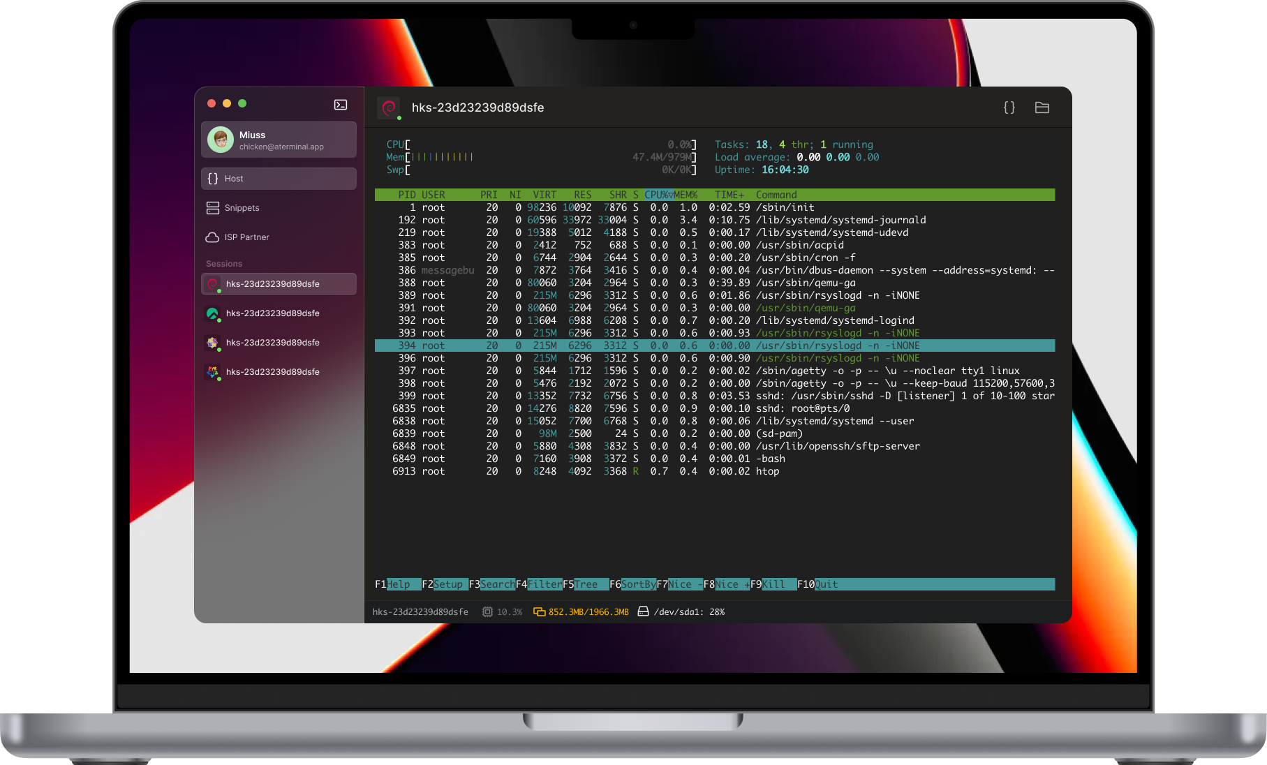 ATerminal - 你的SSH捷径工具，快速连接无需等待